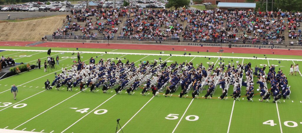 The Heavens Parted for Raider Graduation - Now Georgia
