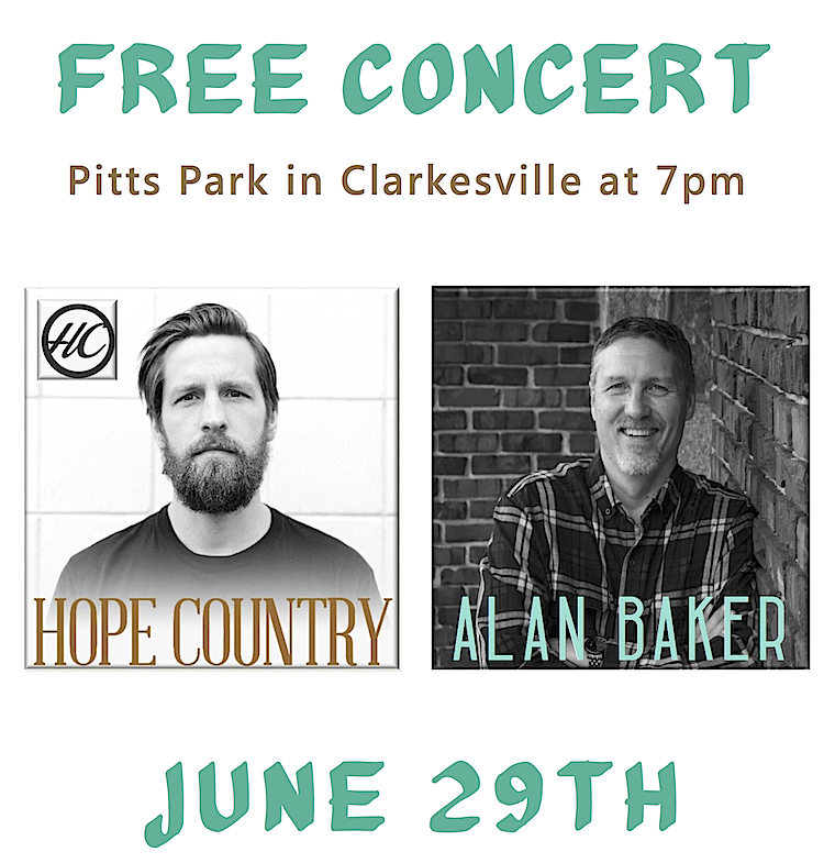 FREE concert in Pitts Park Wednesday - Now Georgia