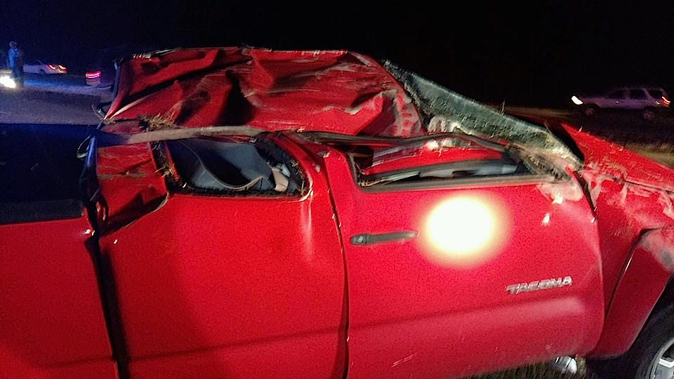 Cornelia man escapes injury in rollover wreck - Now Habersham