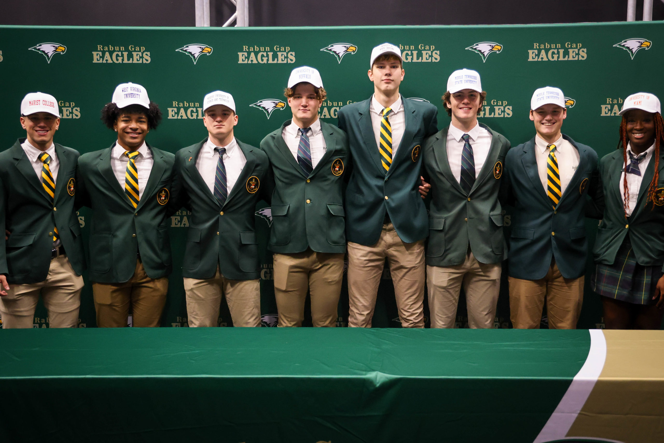 Eight Rabun Gap student-athletes sign at Division 1 level - Now Habersham