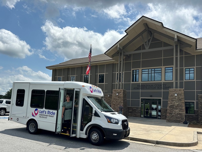 Habersham's long-awaited community transit van arrives - Now Georgia