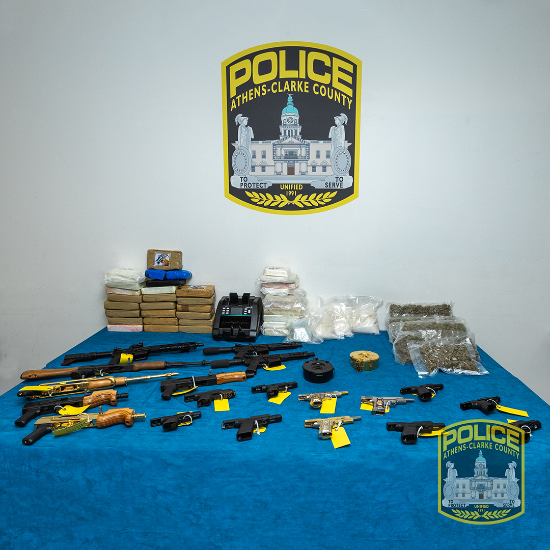Major Athens drug bust: Drugs and firearms seized - Now Georgia