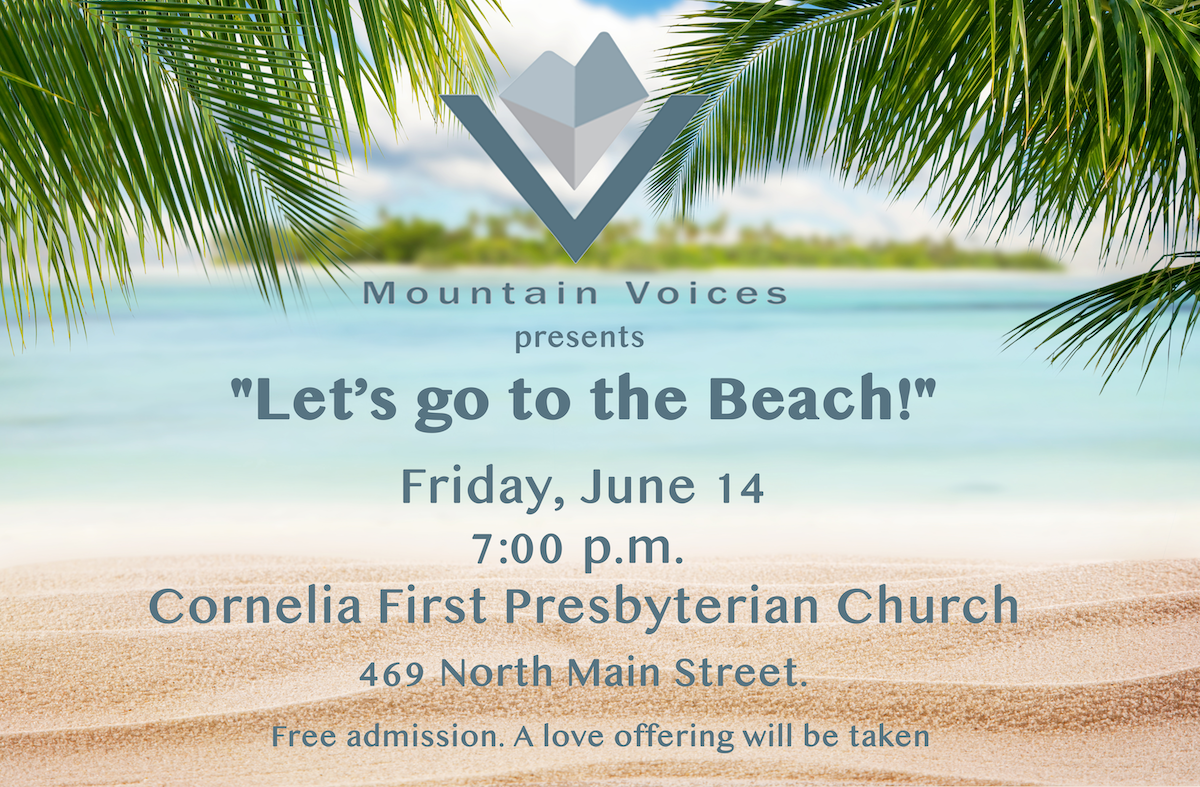 Mountain Voices presents 'Let's Go to the Beach' concert June 14 - Now ...
