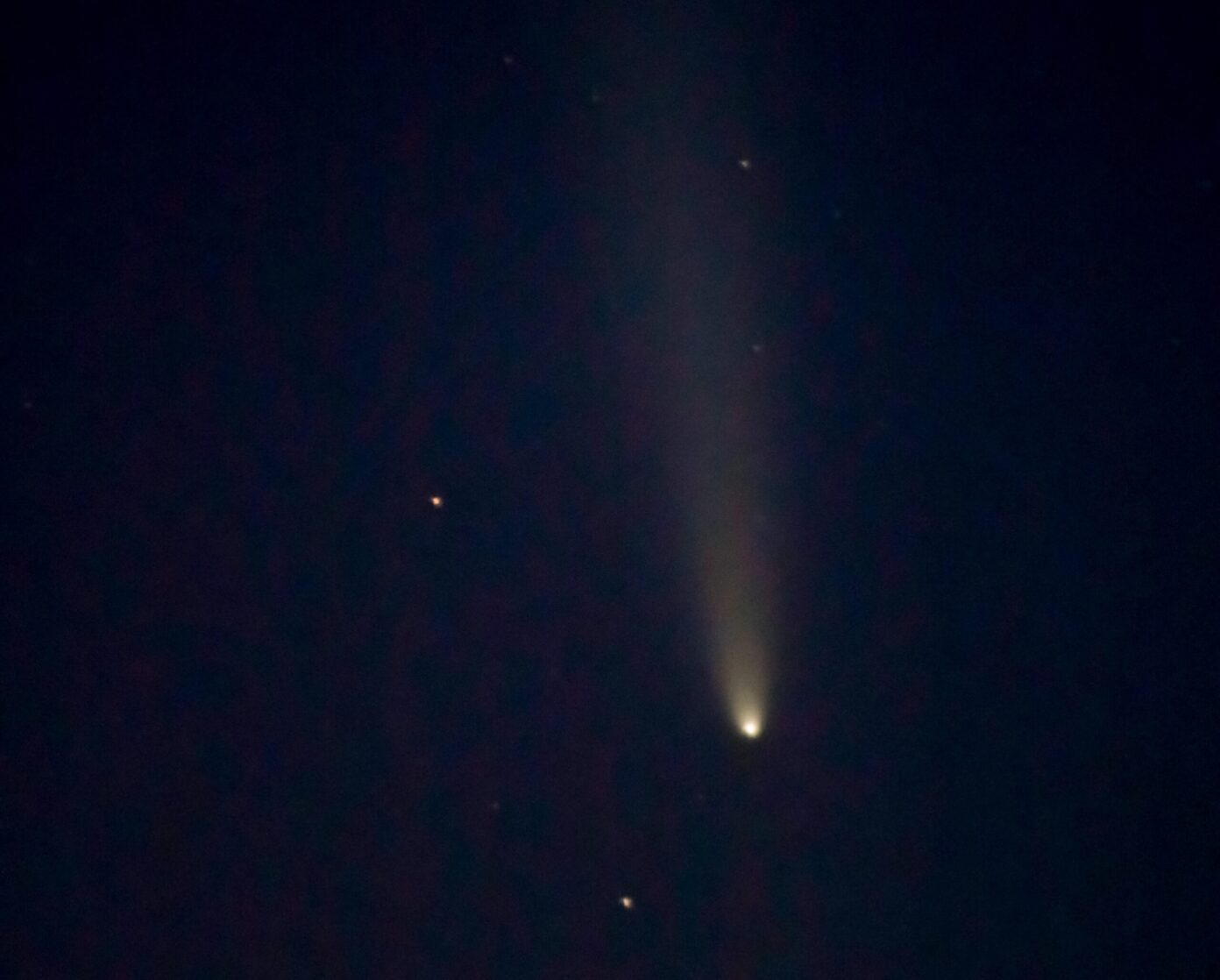 Comet ATLAS putting on grand evening show - Now Georgia