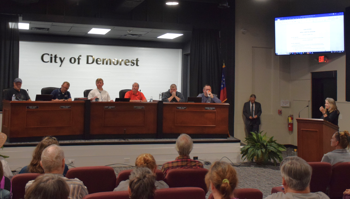 Citizen voices concerns about possible development in Demorest - Now ...