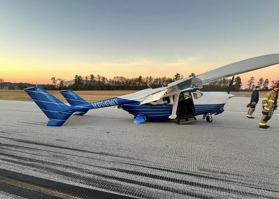 Airplane makes emergency 'belly landing' in Athens - Now Georgia