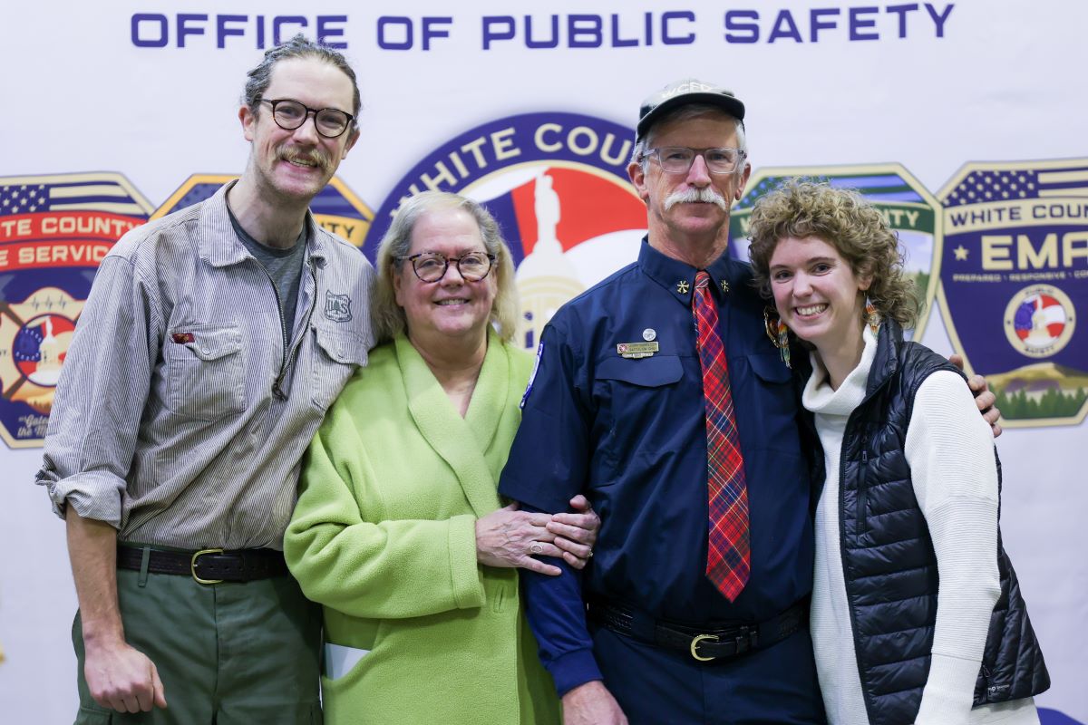 Retired White County volunteer firefighter John Lumsden named Chief ...