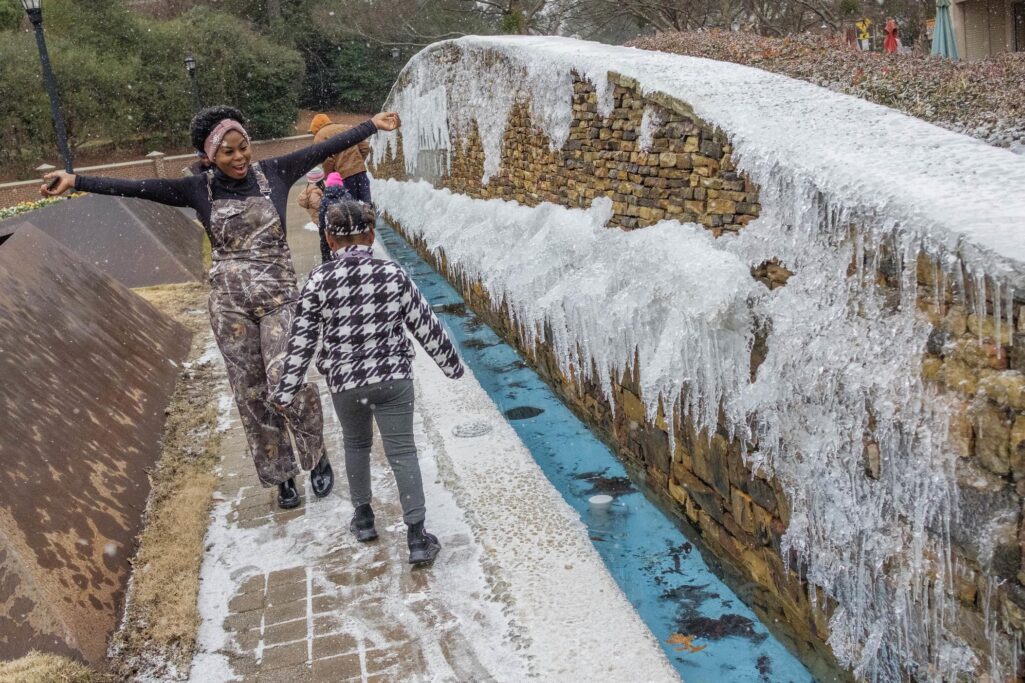 Winter storm hits Central and South Georgia - Now Georgia