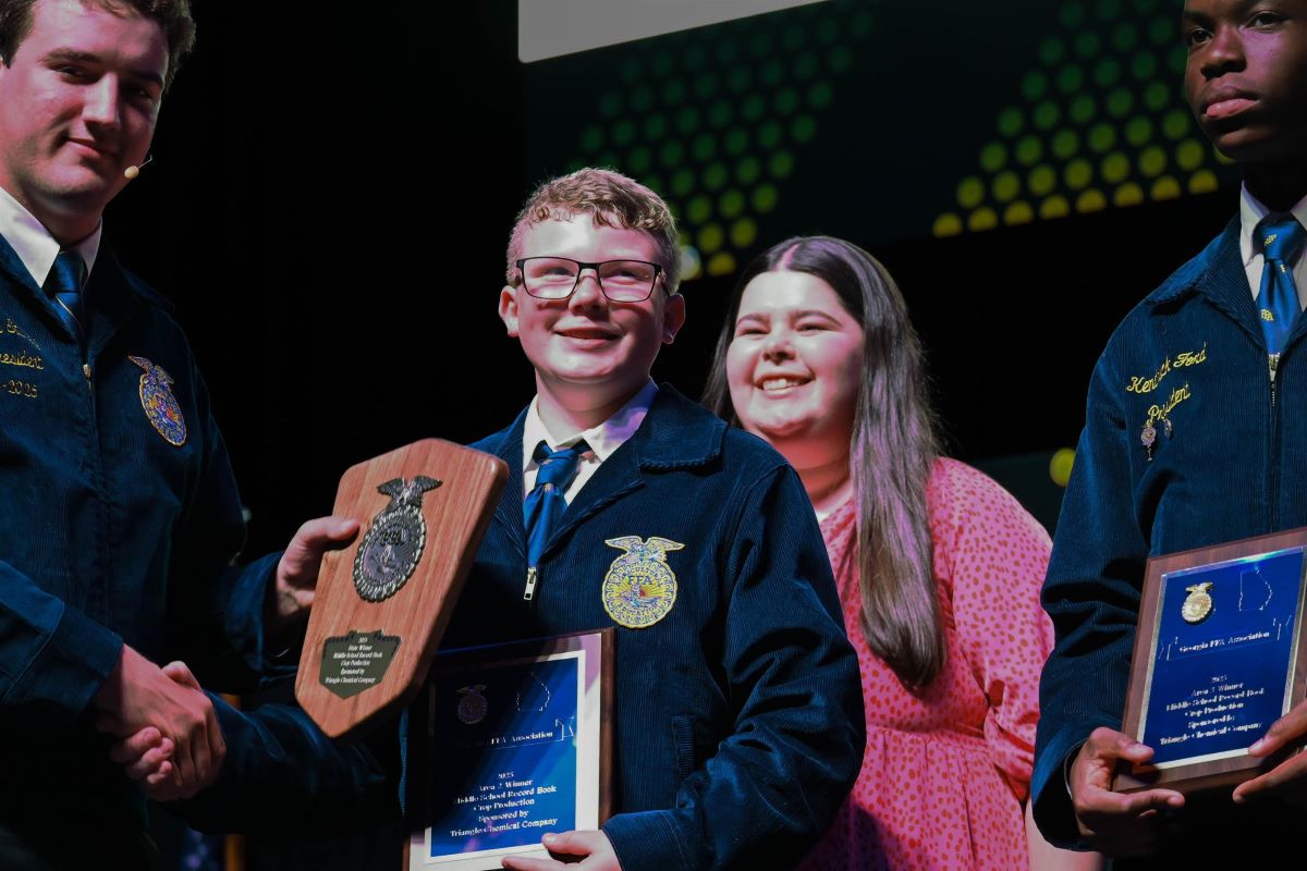 Colton Braswell earns State Middle School Title at FFA State Convention ...