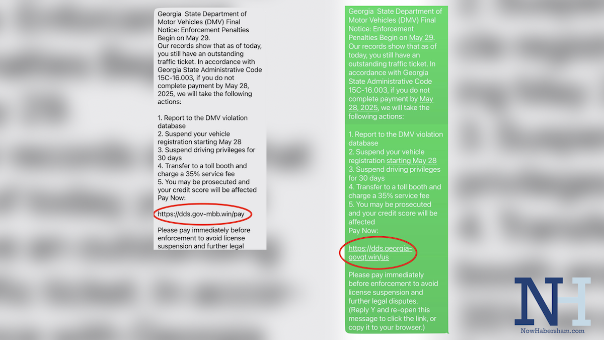 Georgia law enforcement warns of 'DMV' text scam - Now Georgia