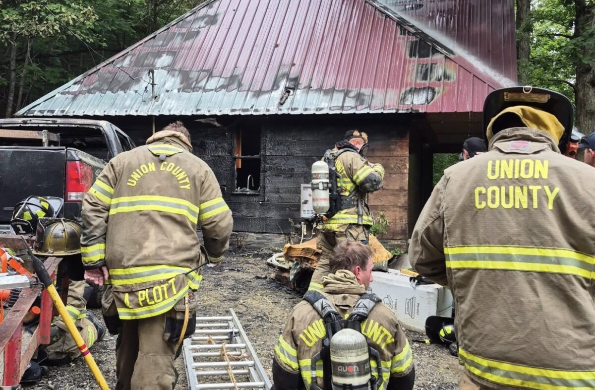 Fire destroys truck, damages home in Union County - Now Georgia