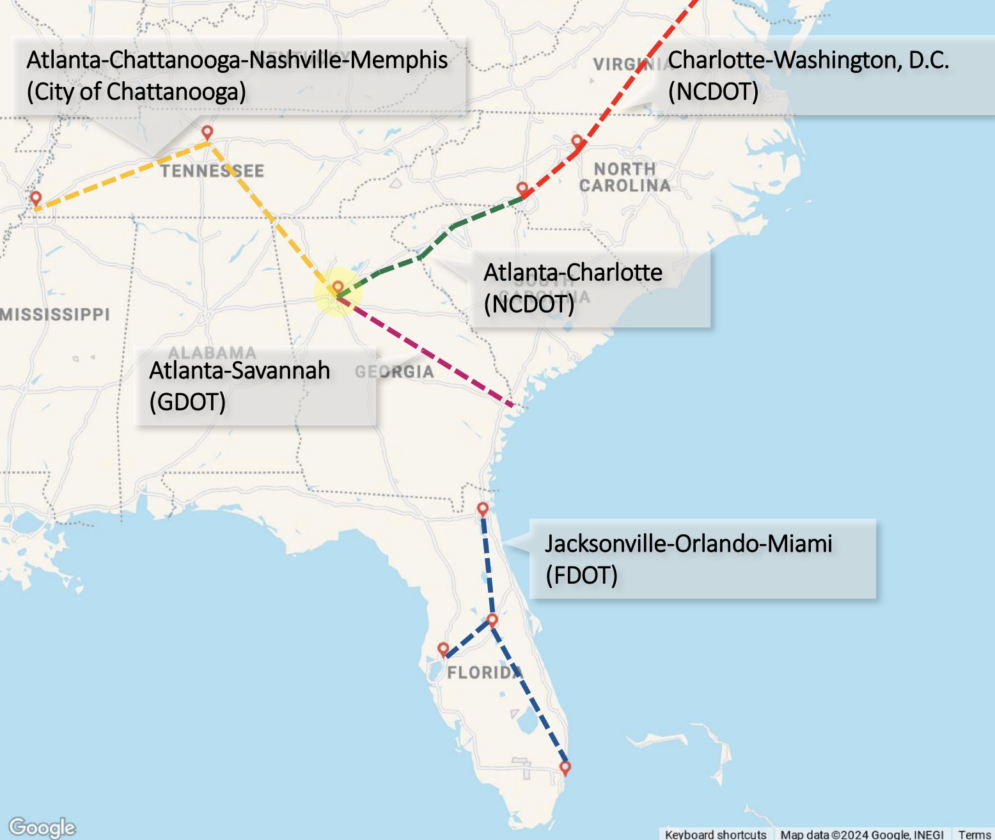 Georgia Department of Transportation exploring high-speed rail between ...