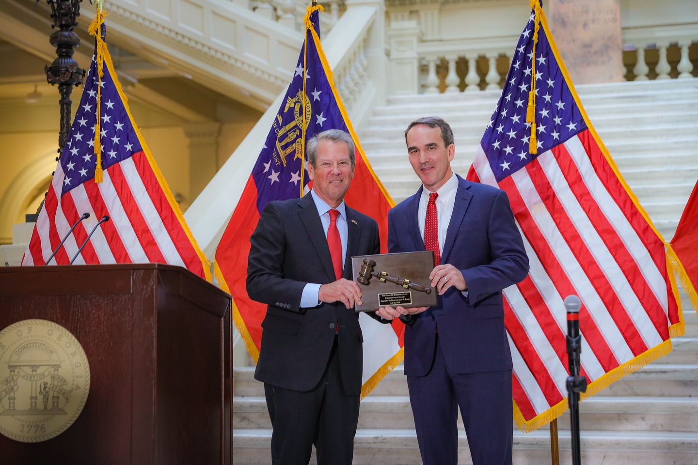 Benjamin A. Land sworn in to Georgia's Supreme Court - Now Habersham