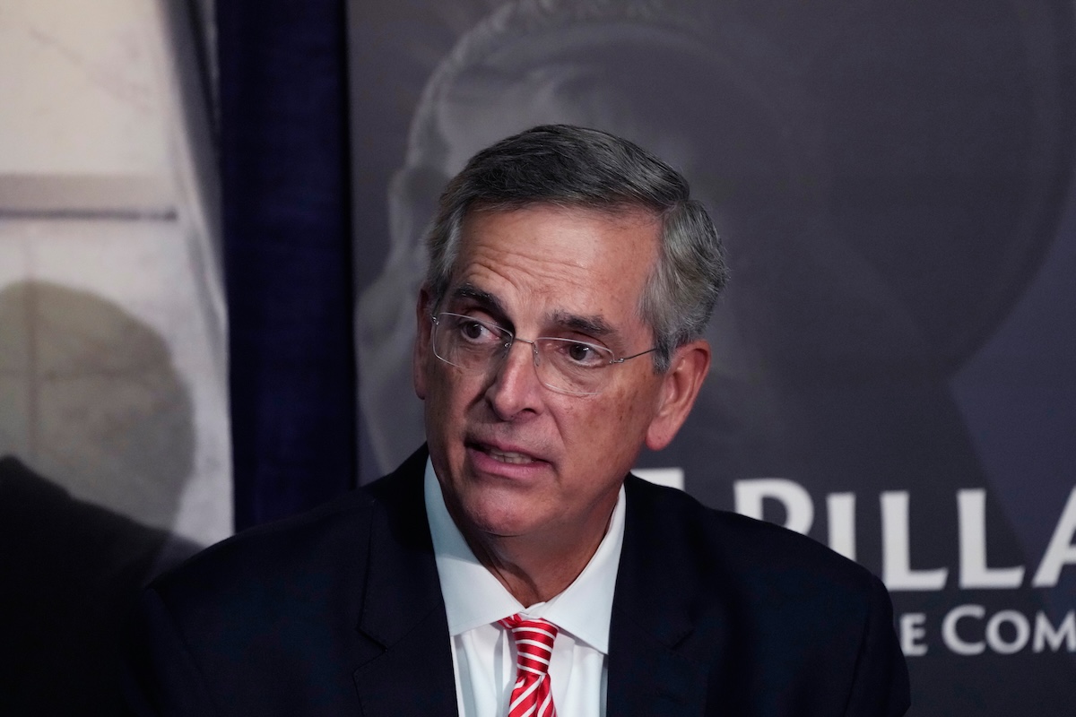 Georgia Secretary of State Brad Raffensperger enters race for governor ...