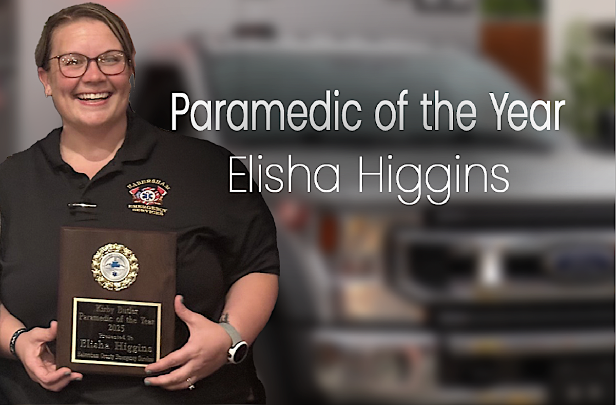 Higgins named Region 2 Paramedic of the Year - Now Georgia
