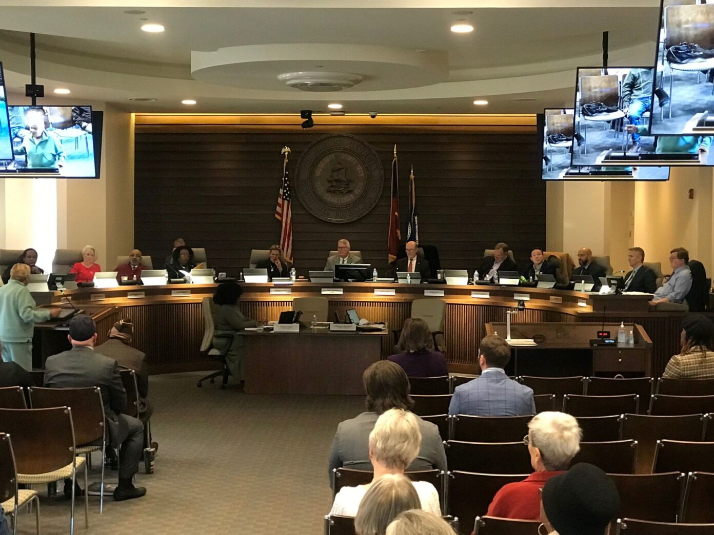 Citizens line public agenda to sound off on proposed data center - Now ...