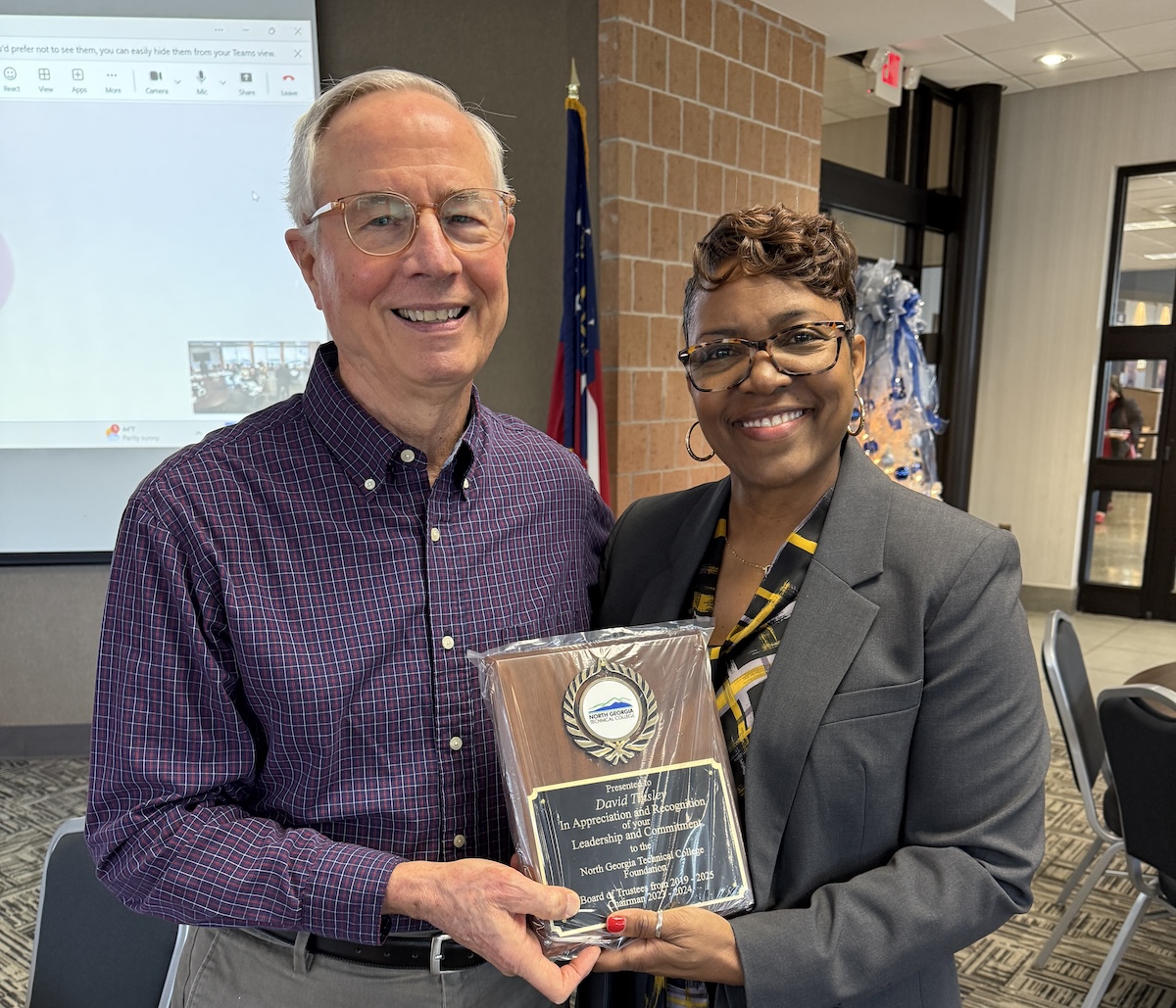 North Georgia Technical College honors longtime trustee David Tinsley - Now Georgia