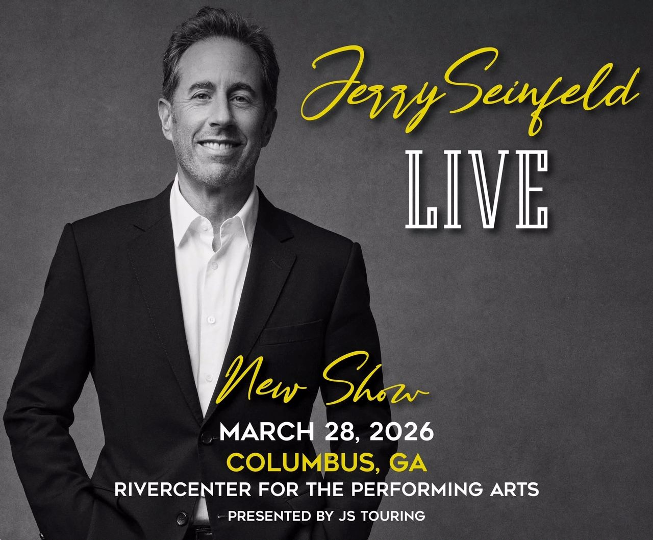 Jerry Seinfeld is coming to Columbus - Now Georgia