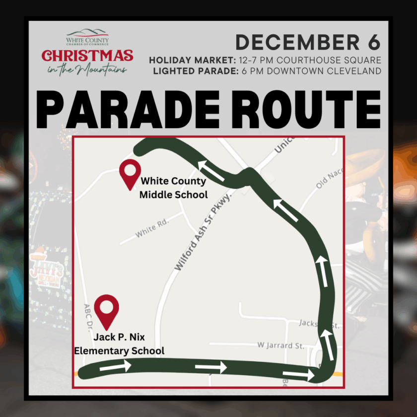 Christmas in the Mountains returns to Cleveland Dec. 6 - Now Georgia