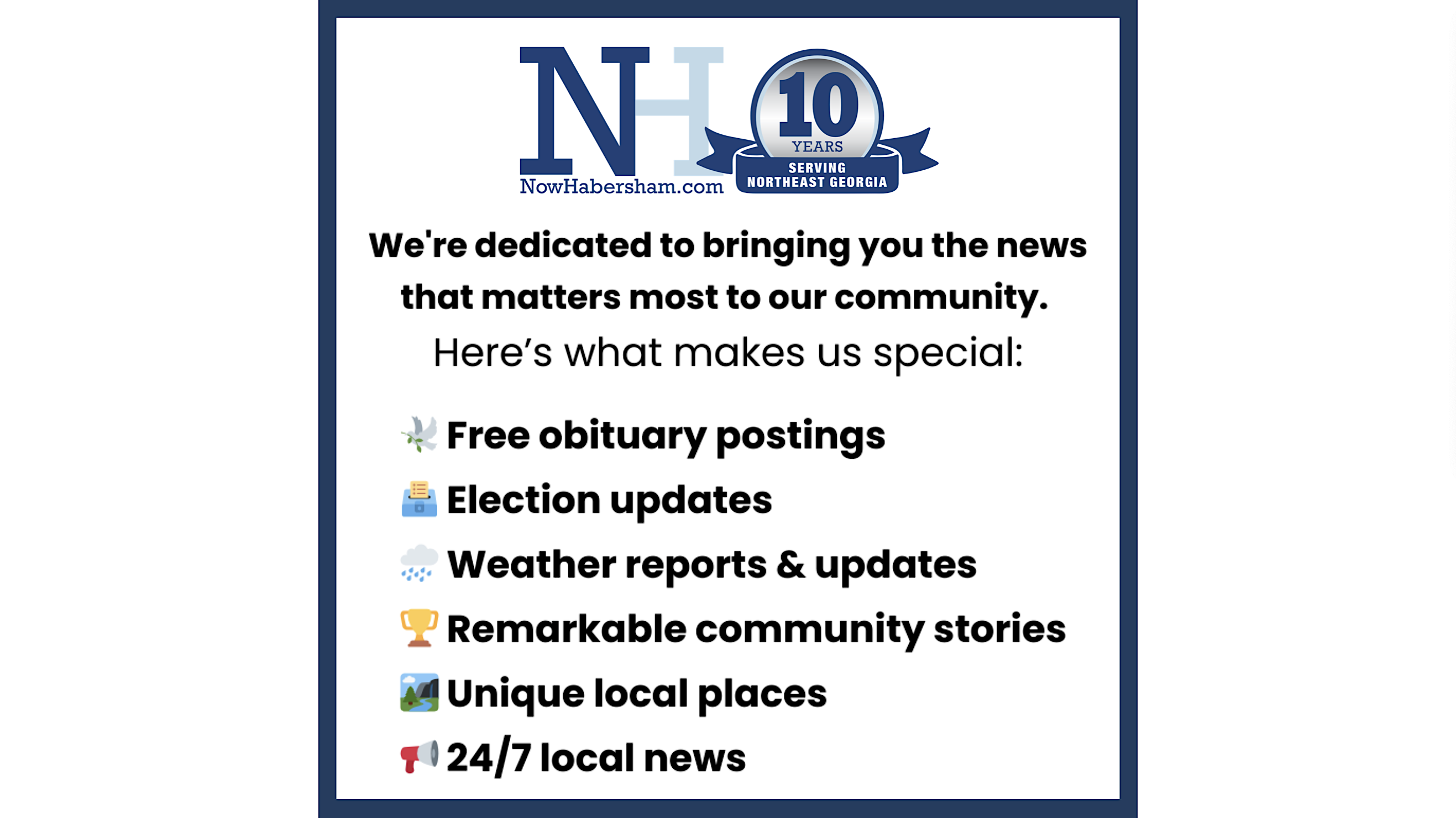What we offer - Now Habersham