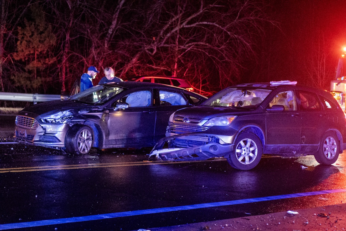 One injured in multi-vehicle on GA 365