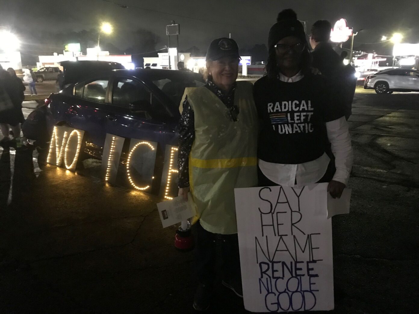 Local activists hold vigil for Renee Good - Now Georgia