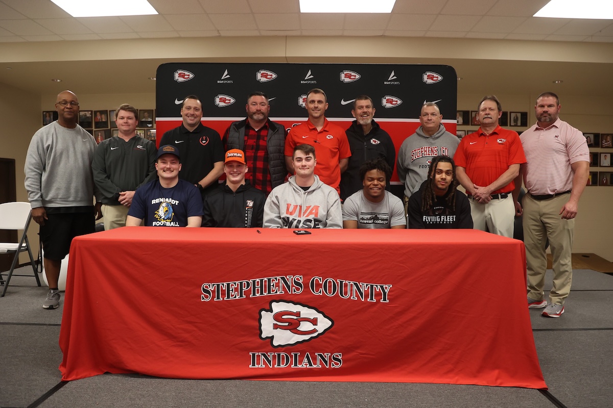 Stephens County High School celebrates successful signing season - Now ...