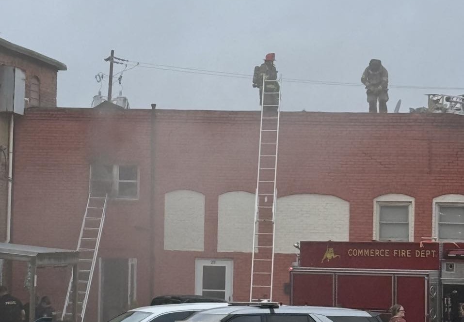 Fire damages downtown Commerce apartment; residents injured, cats ...