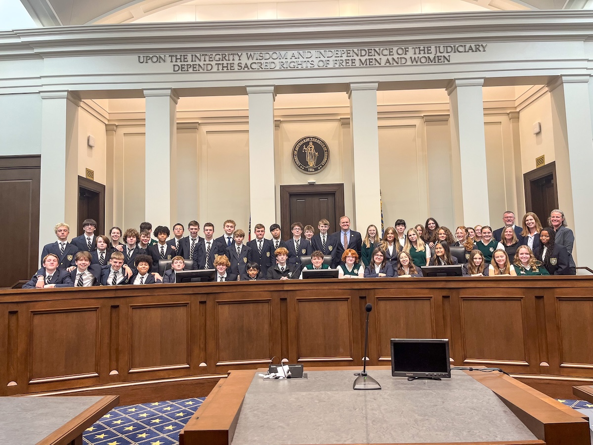 TFS students argue mock case at Georgia Supreme Court during hands-on ...