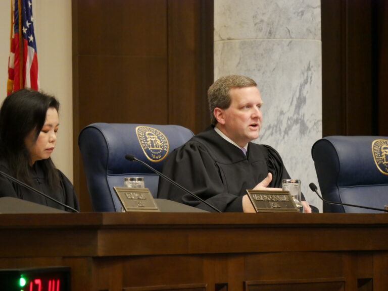 Georgia Supreme Court candidates are running in a nonpartisan race. But ...